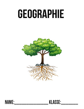 Geographie Deckblatt Natur | Geographie Deckblätter